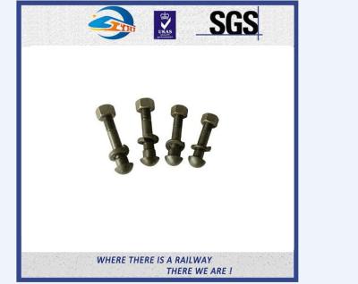 China Railway fastener railway bolt and nut made in China for sale