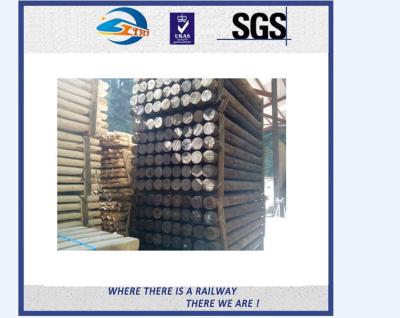 China wooden impregnated sleepers for railways for sale