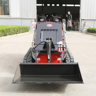 Cina ZHONGMEI Mini Telescopic Wheel Loader Tracked e 900kg a ruote 1200kg Mini Skid Steer Loader in vendita