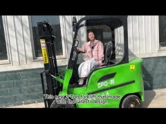 Camion idraulici senza spazzola elettrici dell'impilatore del pallet di CA del carrello elevatore a forcale 7.5KW di capacità del carrello elevatore a forcale 1ton 3ton