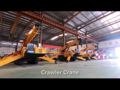 Construction Equipment 1.2 Ton Crawler Cranes ZHONGMEI Small Telescopic Electric Spider Crane