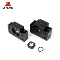China BK15 BF15 Ball Screw Fixed Ends Support Unit With Angular Ball Bearing for sale