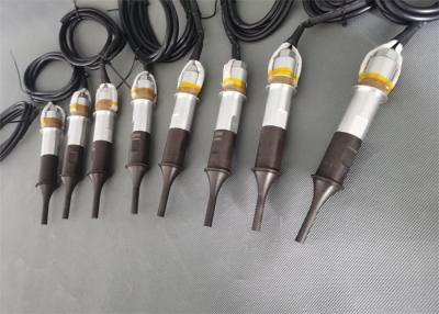 China 28Khz Ultrasonic Soldering Transducer With 4pcs Ceramics Welding Horn 8mm Tip for sale