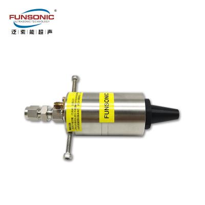 China Typical Application Semiconductor Wafer Photoresist Coating Ultrasonic Nozzles 30Khz Scattering for sale