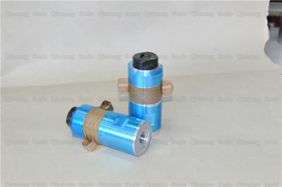 Cina Trasduttore nero della saldatura di ultrasuono della ceramica, trasduttore ultrasonico PZT4 di potere 1500w 20khz in vendita