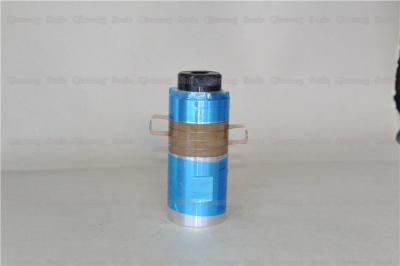 Cina Trasduttore nero della saldatura di ultrasuono della ceramica, trasduttore ultrasonico PZT4 di potere 1500w 20khz in vendita