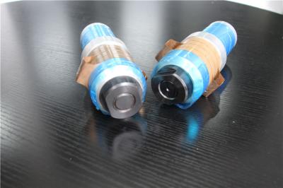 China Stepped Column 1200w Ultrasonic Piezoelectric Transducer , 24 Khz Ultrasonic Transducer  With 192mm Length for sale