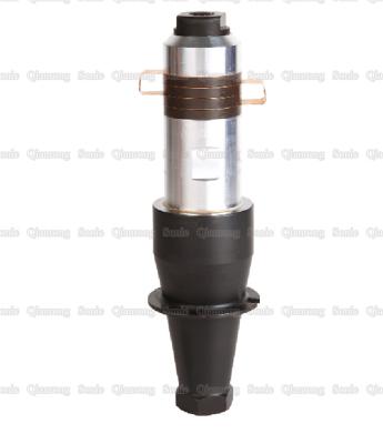 Column Ultrasonic Oscillator With Steel Booster For Plastic Welder 50mm Ceramic Disc
