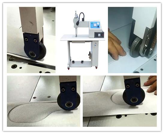 Poder más elevado trabajo longitudinal continuo ultrasónico de la máquina de coser de 800 vatios