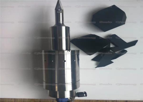 cortadora ultrasónica 30khz para cortar la tela sintética del PVC del grueso de  m
