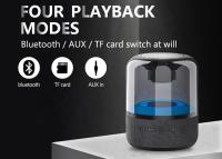 China 10W 2000mAh Mini Portable Bluetooth Speaker Wireless Monochromatic Light for sale