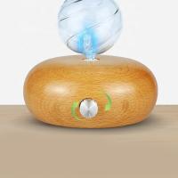 China 20m2 710g Wood And Glass Essential Oil Diffuser , Waterless Nebulizing Diffuser for sale