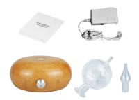 China 20m2 710g Wood And Glass Essential Oil Diffuser , Waterless Nebulizing Diffuser for sale