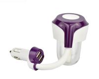 China 50ml 2 Atomizing USB Car Mounted Car Aroma Diffuser Air 30ML/H for sale