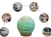 China 120ML Ceramic Aroma Diffuser Aromatherapy Diffuser 7 Led Light Humifider Air Electric Aromatherapy Diffuser for sale