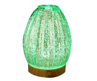 China Creative 3D Glass Sequins Effect Ultrasonic Air Aroma Diffuser Humidifier for sale