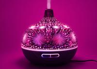 China 400ml Aromatherapy Essential Oil Diffuser Humidified Glass Crystal Stone Aromatherapy Diffuser for sale