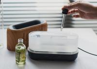 China 200ml Portable Mini Essential Oil Diffuser Aromatherapy Machine Small Travel Flame Humidifier Aroma Diffuser for sale