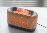 China 200ml Portable Mini Essential Oil Diffuser Aromatherapy Machine Small Travel Flame Humidifier Aroma Diffuser for sale