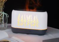 China Flame Humidifier 2 Spray Modes & 3 Timer Settings Air Humidifier Essential Oil Diffuser with Night Light for sale