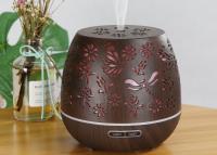 China 400ml Aroma Diffuser Cutout Pattern Aroma Diffuser Humidifier 24V best humidifier for dry skin for sale