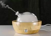 China 30ml Bamboo Nebulizing Diffuser Wood Aromatherapy Humidifier Aroma Diffuser for sale
