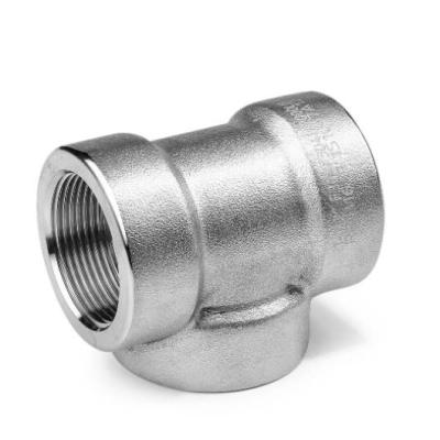 China Asme B16.11 3000# Stainless Steel Forged Fittings Socket Weld for sale