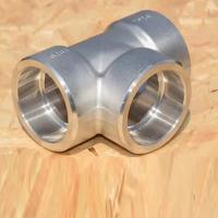 China Forged Socket Welding Fitting Reducing Tee Stainless Steel for sale