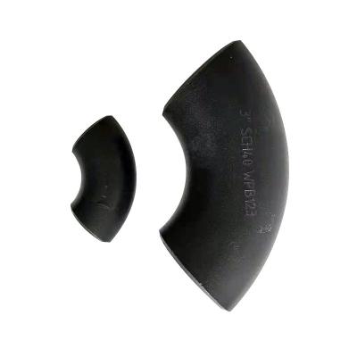 China 180 Degree Petroleum Carbon Steel Elbow Butt Weld Pipe Fitting for sale