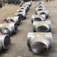 China SCH80S ANSI B16.9 A234 Wpb Pipe Fitting Tee for sale
