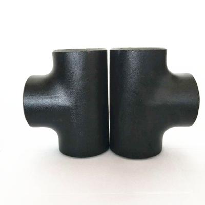 China ASTM A234 Wpb Seamless Sch80 15mm Equal Tee Fitting for sale