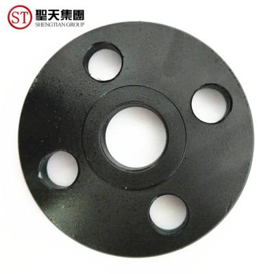 China Custom Screw Dn200mm Carbon Steel Blind Flange 8 Inch With Hole for sale