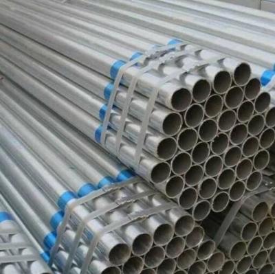 China Astm A53 Bs1387 Erw Steel Pipe Thick Wall Galvanized For Oil Gas for sale
