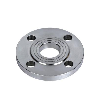 China Industrial Forged A105 Tube Plate Flange Ansi Din Standard Carbon Steel for sale