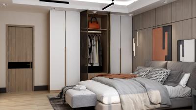 Cina Modello contemporaneo Moderno stile resistenza all'umidità Arredamento camera da letto Armadio in vendita