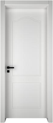 China Contemporary Style Side Opening Luxe Custom Interieurdeuren met Frames Hout in Wit Te koop