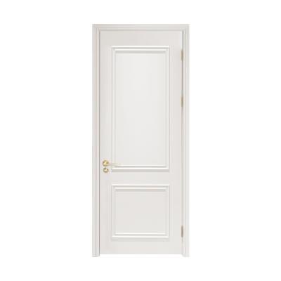 China Contemporary Style Side Opening Luxe Custom Interieurdeuren met Frames Hout in Wit Te koop