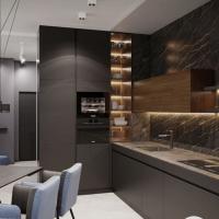 China Modern Design High Gloss Lacquer Kitchen Cabinet with E1 Particleboard Carcase Material for sale