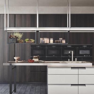 Cina Arredamento di cucina in legno lucido e impermeabile su misura di American Modern in vendita