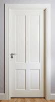 China Modern Simple Style Solid Wood Side Opening Interior Room Door for Easy Installation for sale