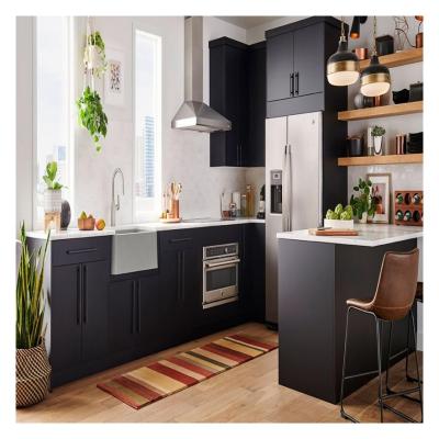 Cina Flat Pack Fitted Kitchen Cabinetry Set con maniglia moderna meno design e accessori in vendita