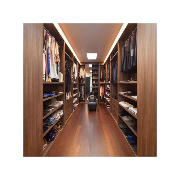 Quality Customized MR HDF Board Wardrobe for Professional Cloakroom in Contemporary Style for sale