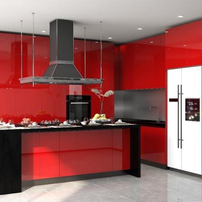 Cina Direct Customized High End Moderno Arredamento di Cucina in Legno Completo in Disegno in Legno Personale in vendita