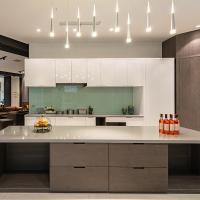 China Customize Kitchen Cabinet High Gloss Modular Kitchen Cabinets for Durable Modern Style for sale