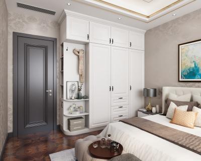 China Master Wardrobe Closet in European Style with Customized Design and 2D/3D Availability for sale