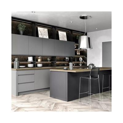 China Customized Modern Design Vintage Kitchen Cabinets with Waterproof Fireproof Advantage for sale