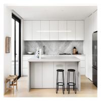 China Home Design Solid Wood High Gloss Lacquer Modular Kitchen Cabinets with Modern Style for sale