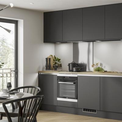 Cina Armadietti da cucina modulari in stile moderno con bordo piatto / bordo allentato in vendita