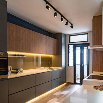 China Armário de parede de cozinha inteligente com painel de porta durável à venda
