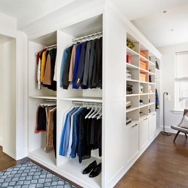 Quality Home Furniture European Style Adjustable Wardrobes for Modern Apartments in the for sale